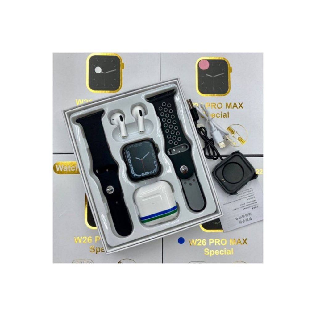 SMARTWATCH W26 PRO MAX INCLUYE AUDÍFONOS 2X1 - Dubbie